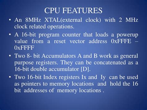Ppt Introduction To Mc68hc11 Microcontroller Powerpoint Presentation Id9602960
