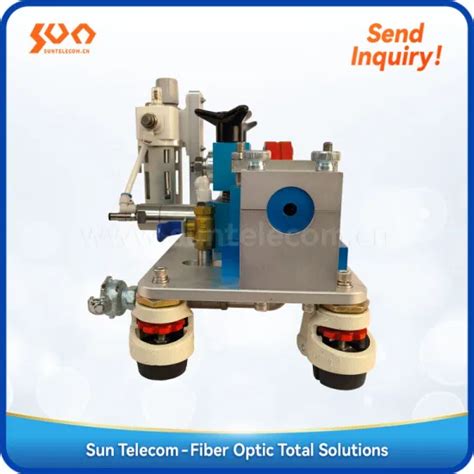 Ftth Fttx Laying Microduct Fiber Optic Cable Blowing Machine Fiber