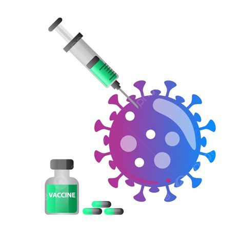 Corona Virus Vector Png Images Cure Corona Virus Needle Corona