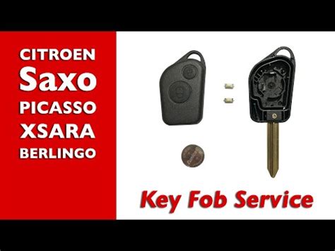 Cómo reemplazar la batería del llavero en un vehículo Citroen Xsara