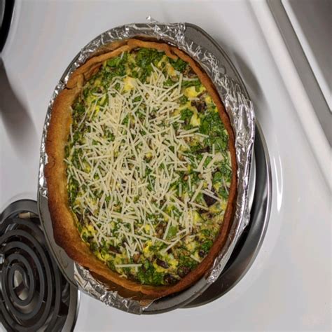 Transformed Spinach Mushroom Quiche Recipe Allrecipes