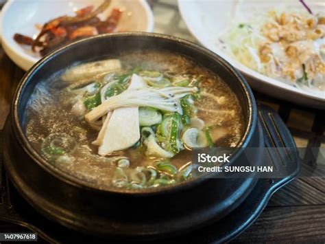 한국 전통 음식 쇠고기 갈비탕 쇠고기 짧은 갈비 수프 갈비 소고기에 대한 스톡 사진 및 기타 이미지 갈비 소고기 갈비 음식