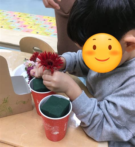 유치원 원예수업 크리스마스 꽃수업 고양시 유치원 어린이집 꽃꽂이 원예체험활동 네이버 블로그