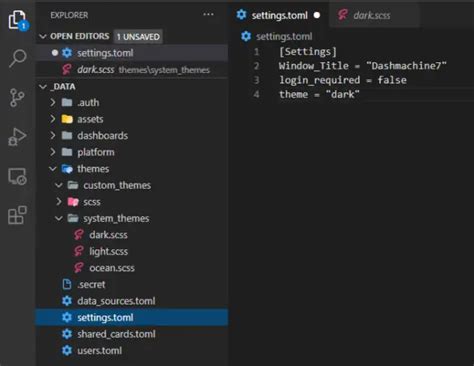 Setting Up Dashmachine V Without Code Editor Integration Smart Home Pursuits