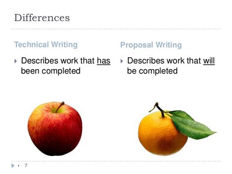 Apples To Oranges Similarities And Differences Between Technical Writ