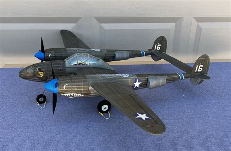 Lockheed P 38 Lightning Park Flyer By Derek Micko