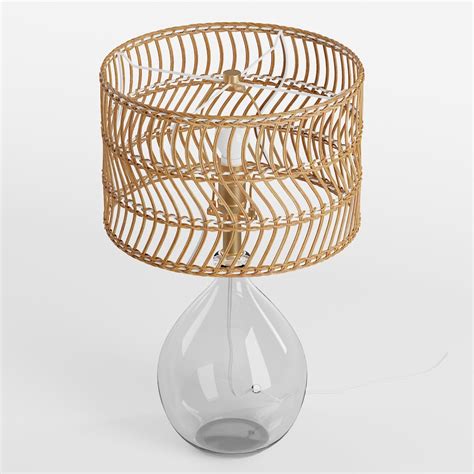 Teardrop Glass Table Lamp 3d Model Cgtrader