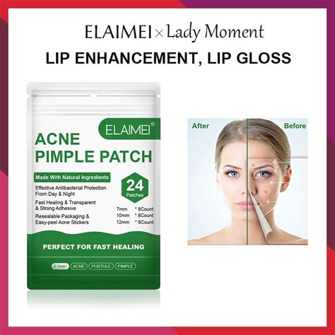 Elaimei Acne Remover Patch Invisible Acne Patch Clear Acne Patch Light Acne Care Cleansing Patch