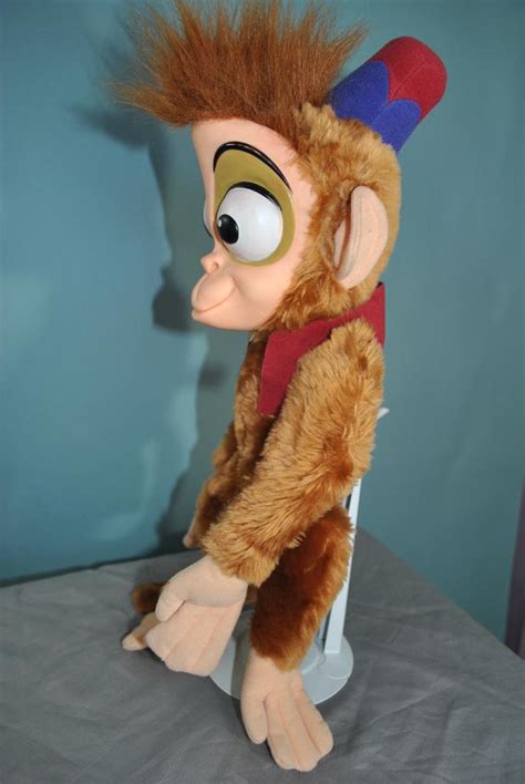 Raynbri ★disney Store Jasmin Aladdin Monkey Abu Plush Toy Doll★
