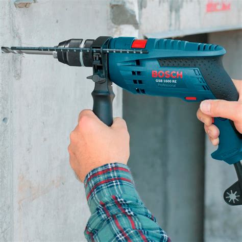 Ударная дрель Bosch GSB 1600 RE (БЗП) купить