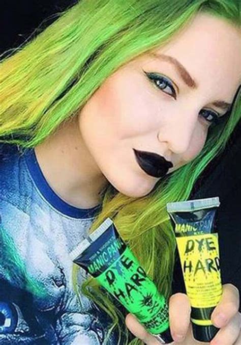 Manic Panic Electric Banana Dye Hard Temporary Hair Colour Gel Buy