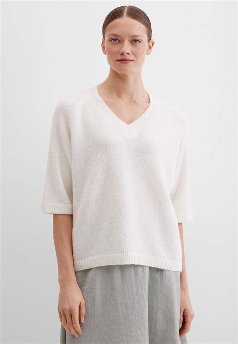 Пуловер Elisaandme цвет белый Mp002xw0uach — купить в интернет