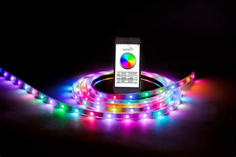 first bluetooth controlled smart led lighting strip launched by lumaglo