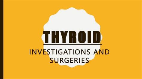 Gross Of Thyroid Gland Pptx Thyroid Disorders Endocrine And