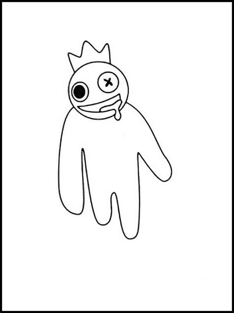Dibujos Faciles Para Pintar Rainbow Friends 4