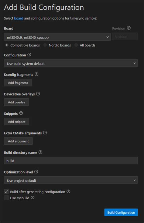 Wireless Timer Synchronization Nrf5340 Build Error Nordic Qanda