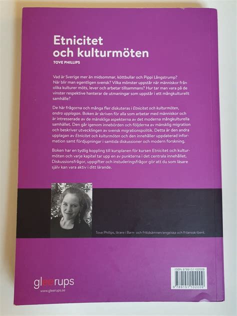Etnicitet och kulturmöten av tove phillips Köp på Tradera