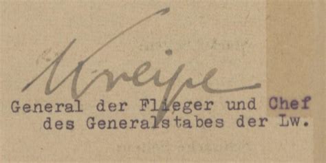 Kreipe Werner Germany All Eras Signature Database Gentlemans Military Interest Club