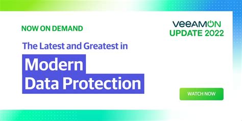 Veeam Software On Linkedin Watch Veeamon Update 2022 On Demand