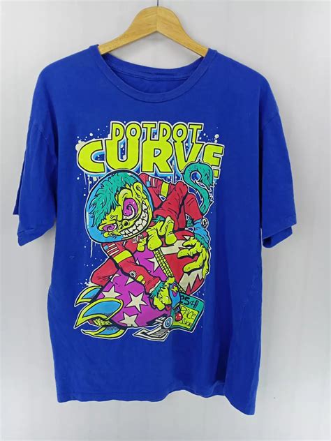 Dot Dot Curve Band Short Sleeve Cotton Unisex Shirt