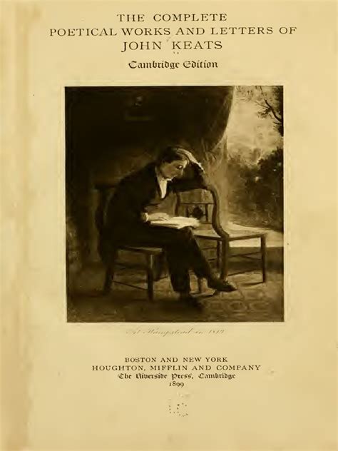 John Keats Letters Pdf John Keats Poetry