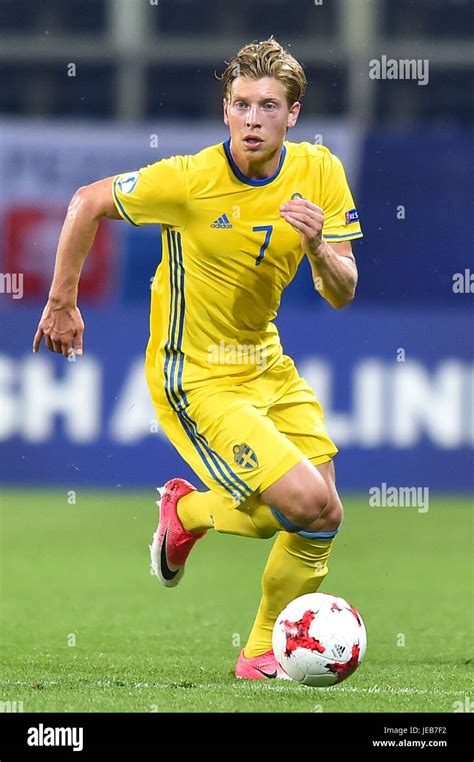 Alexander Fransson During The Uefa European Under 21 Match Between Slovakia And Sweden At Arena