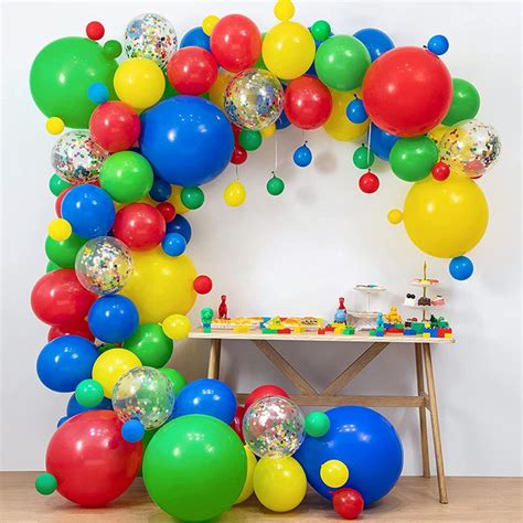 Kit Arco Desconstruído Fita Fácil Balões Coloridosmimo Festas Loja