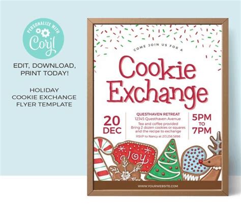 Cookie Event Flyer