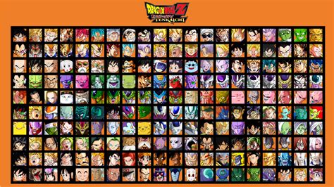 Budokai Tenkaichi 4 Roster By Gogodoodles On Deviantart