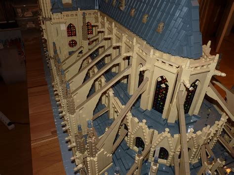Lego Moc Notre Dame De Paris Modular Building Dimension By Stebrick