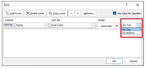 Excel Sort By Color Tpoint Tech