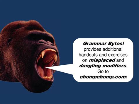 This Presentation Is Brought To You By Grammar Bytes Ppt Download