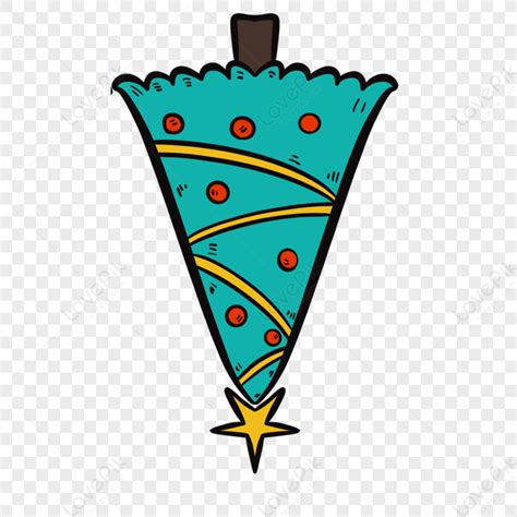 거꾸로 하늘색 일러스트 크리스마스 트리제전분위기리스트 Png 일러스트 무료 다운로드 Lovepik