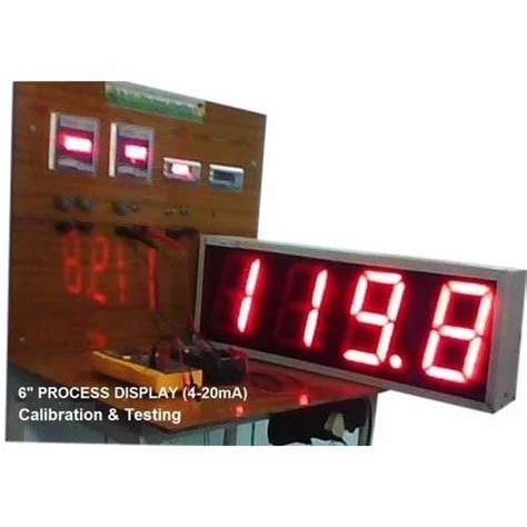 Wall Mounted Jumbo Process Display Input Voltage Depends On The Signal Type Resolution 7
