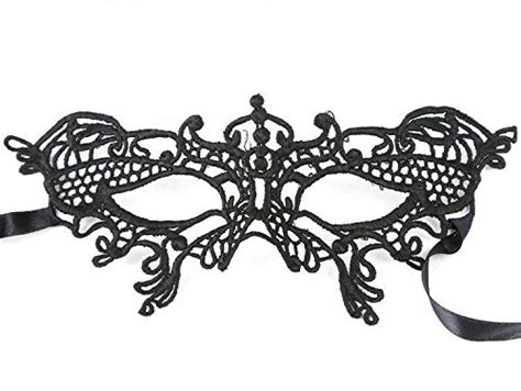 Yontree Halloween Mask Sexy Lace Mask For Masquerade Party Want It All