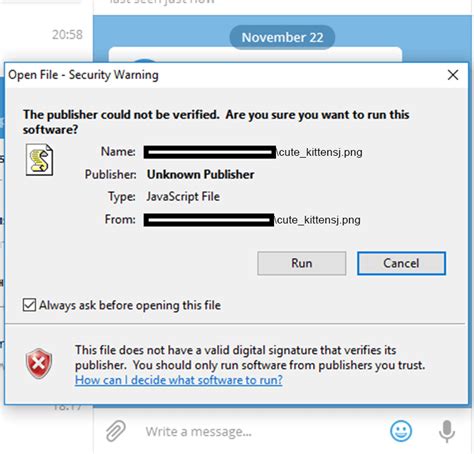 telegram vulnerability allows tinkering with malicious pictures