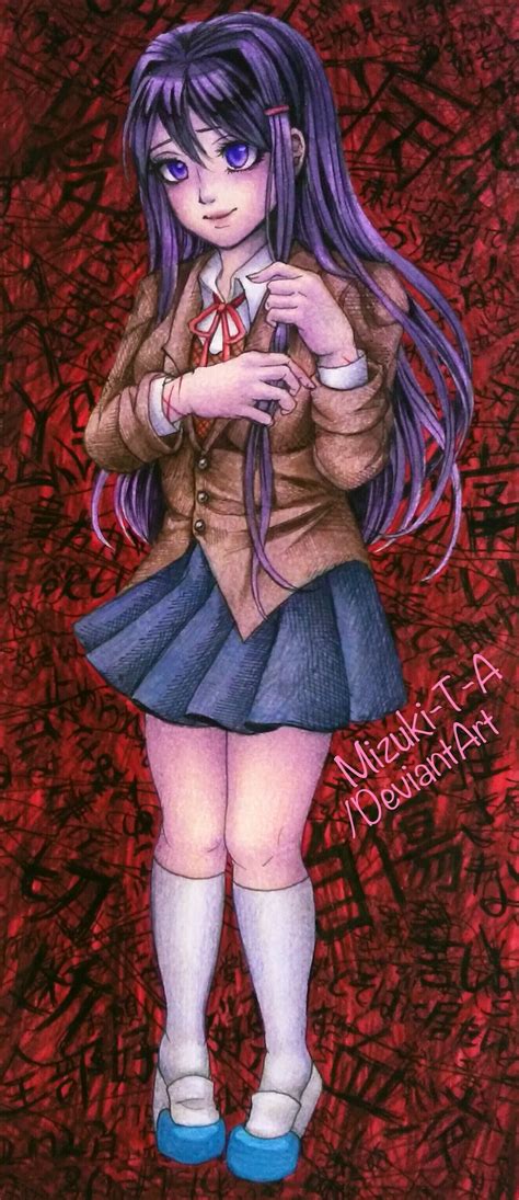 Mizuki T A Doki Doki Literature Club Fanart Yuri