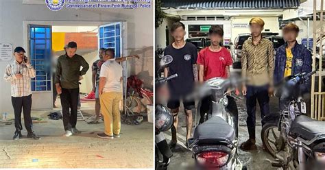 ឃាត់ខ្លួនជនសង្ស័យចំនួន០៥នាក់ ពាក់ព័ន្ធករណីហិង្សា និងធ្វើឱ្យខូចខាតដោយចេតនា សង្គម សិល្បៈ