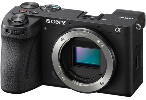 Sony представила беззеркальную камеру A6700 — 26 Мп, 4К со 120 FPS и 6К ...