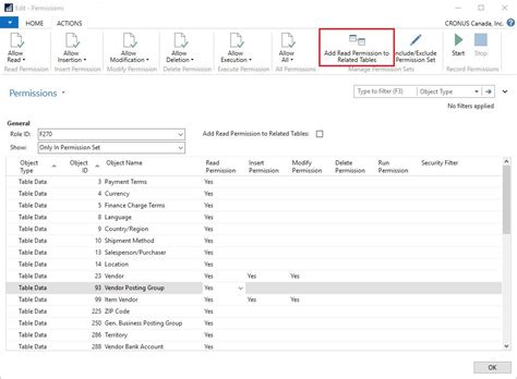 Record Permissions In Nav 2016 Olof Simren Microsoft Dynamics Nav