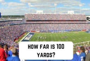 How Far Is 100 Yards Visual Examples Measuringly