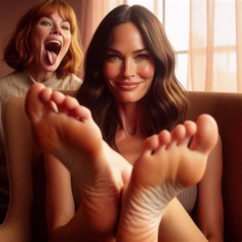 Megan Fox Showing Off Her Soles By Johnnybrown57 On Deviantart