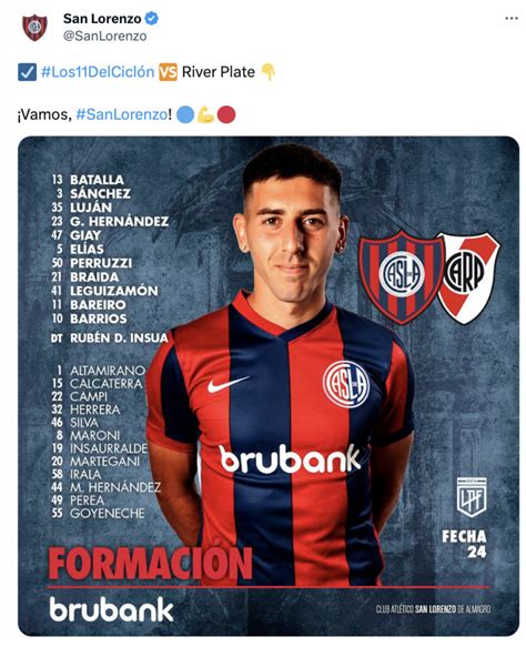 River Plate Vs San Lorenzo Resultado Resumen Y Cómo Quedó El Partido