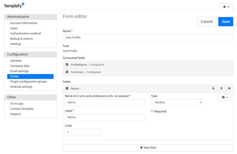 How To Create A User Profile Templafy One Help Center
