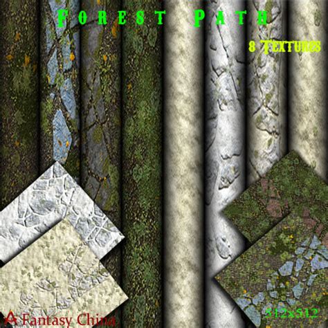 Second Life Marketplace Fc 8 Forest Path Textures Bp