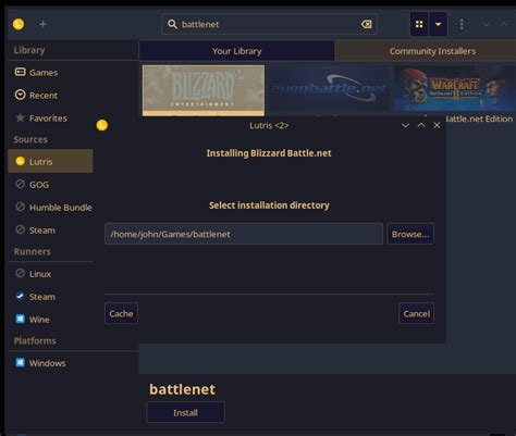 Lutris Stuck On Install Pls Help I Am Noob Rlinuxgaming