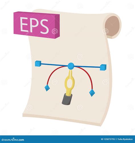 Icono Del EPS Estilo De La Historieta Stock de ilustración Ilustración de historieta