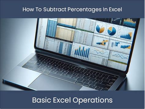 Excel Tutorial How To Subtract Percentages In Excel