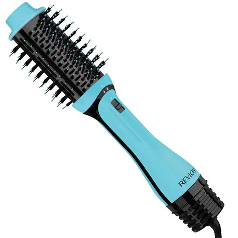 Revlon One Step Volumizer PLUS Hair Dryer And Hot Air Brush Dry And Style Mint For Sale