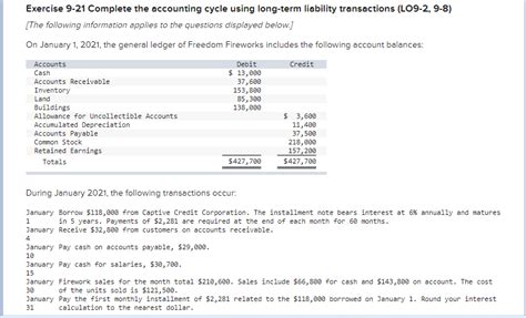 Solved Exercise Complete The Accounting Cycle Using Chegg
